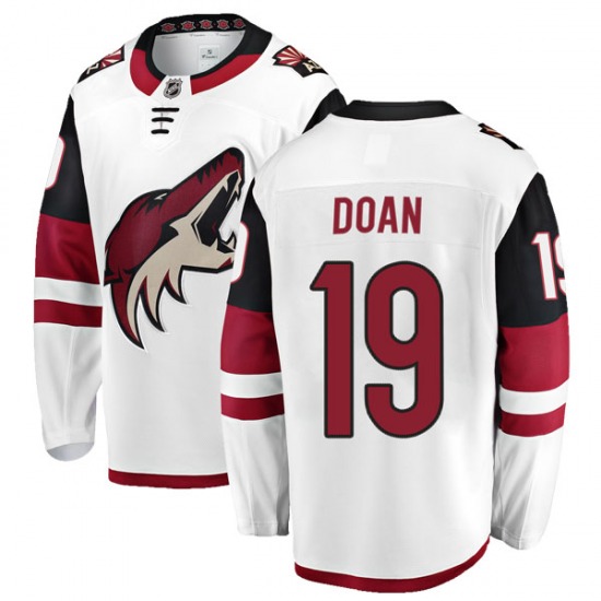 Youth Shane Doan Arizona Coyotes Fanatics Branded Authentic White Away ...